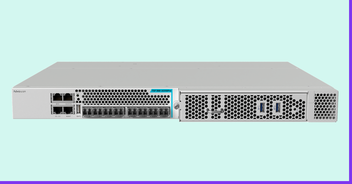 Adva FSP 150-XG118Pro with genucenter administration capability