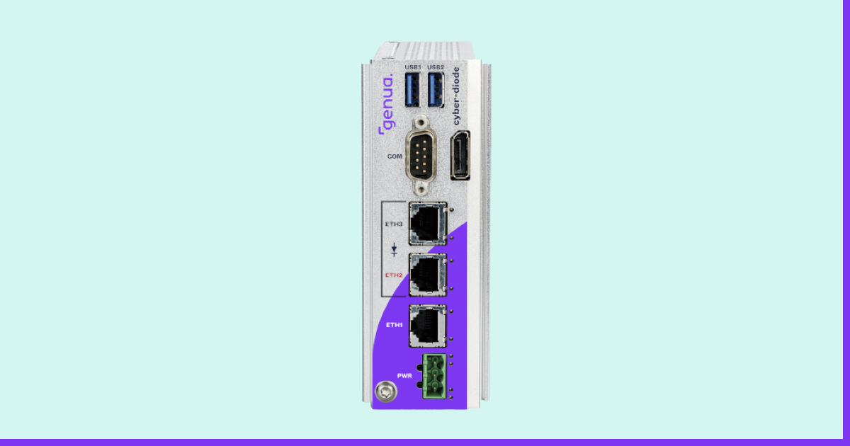 Data Diode cyber-diode: High-Security Industrial Monitoring