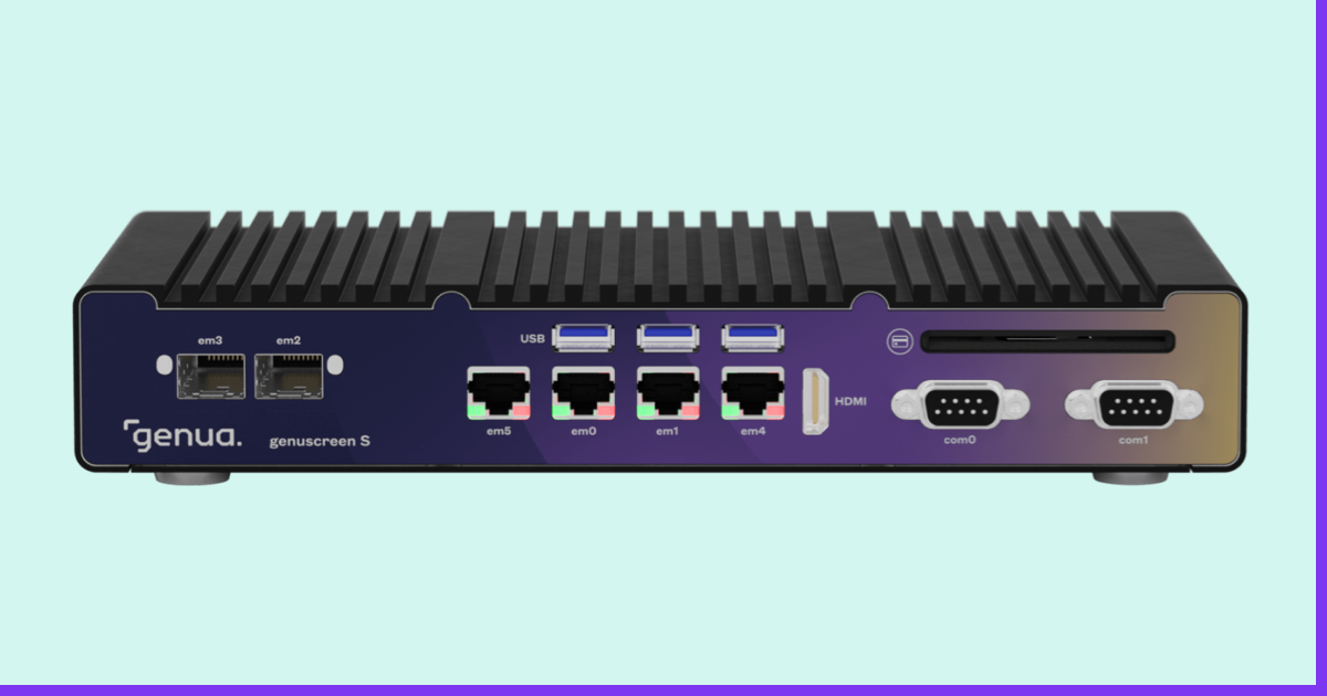 Firewall & VPN Appliance genuscreen | genua