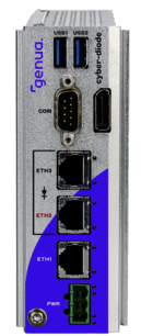 Data Diode cyber-diode: High-Security Industrial Monitoring