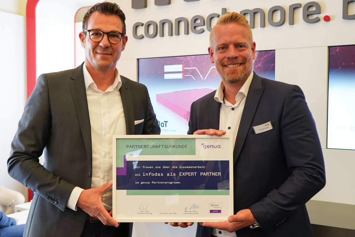 infodas is now an expert partner of genua